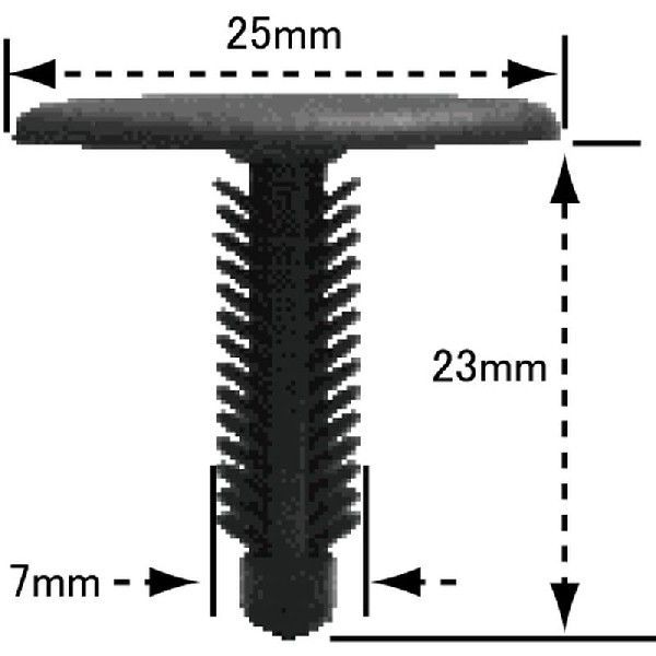 内張りクリップ 入り数：30個入 純正番号 90467-07409-B7 , 90467-07049-B7 使用車種 '11プリウスα 使用箇所:フロアーマット 使用個数:6 ※ゆうパケット（メール便）でのお送りは投函となり、配達日時指定を...