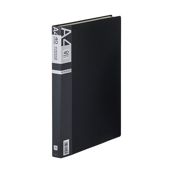 ■商品内容【ご注意事項】・この商品は下記内容×5セットでお届けします。●40ポケットの固定式クリアーブック、色はブラックです。●ポケットには表紙と同系色のカラー台紙が入っています。●背見出し紙は抜き差しができ、裏にはタイトルが記入できます。...
