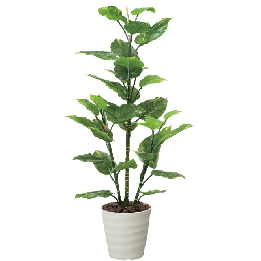 サイズ：約 幅65×奥行65×高さ150cm ※商品サイズは、花や葉が広がった状態での全体サイズ（器も含めた高さ）になります。 器：ポリプロピレン （丸鉢・F） サイズ：約 上面Φ300mm 底面Φ210mm 高さ295mm 加工：光触媒加...