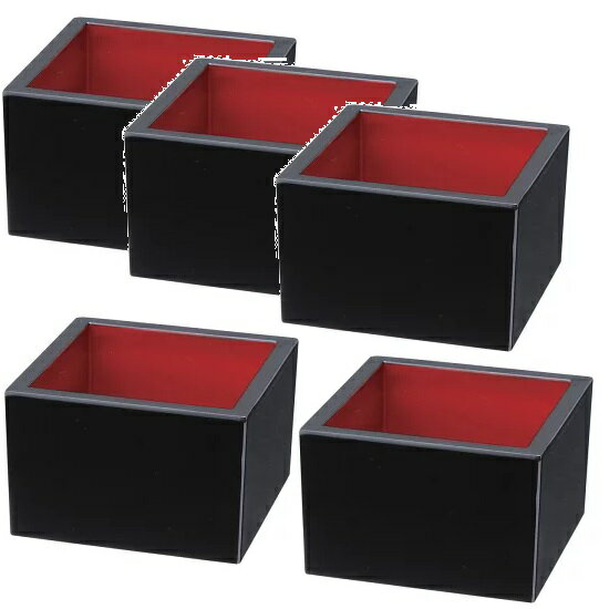 サイズ：7×7×4.5cm　(約150ml) 材質：ABS樹脂 塗装：ウレタン塗装 生産国：日本 紀州漆器は、和歌山県海南市の北西部「黒江地区」を中心に生産されています。 会津塗（福島県）山中塗・輪島塗（石川県）などと共に日本三大漆器と称さ...