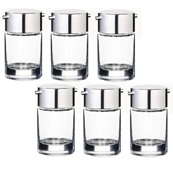 商品詳細： サイズ(mm)：直径51mm×高さ93mm 満水量：80ml 材質：本体:ガラス　フタ:ステンレススチール18ー8　パッキン:シリコン 原産国：日本 お店からご自宅まで、季節を問わず、様々なシーンでご利用いただける商品です。