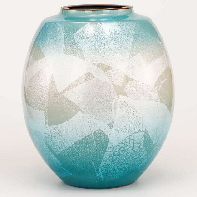 サイズ：高25.5cm ■生産地：日本 ■素材：磁器 在庫限りの限定品になります 完売・破損等で発送が出来ずらキャンセルさせて頂く場合がございます 九谷焼の花瓶は、花瓶自体が華やか物も多く、シンプルな花を一輪挿すだけでも十分に映えます。 和...