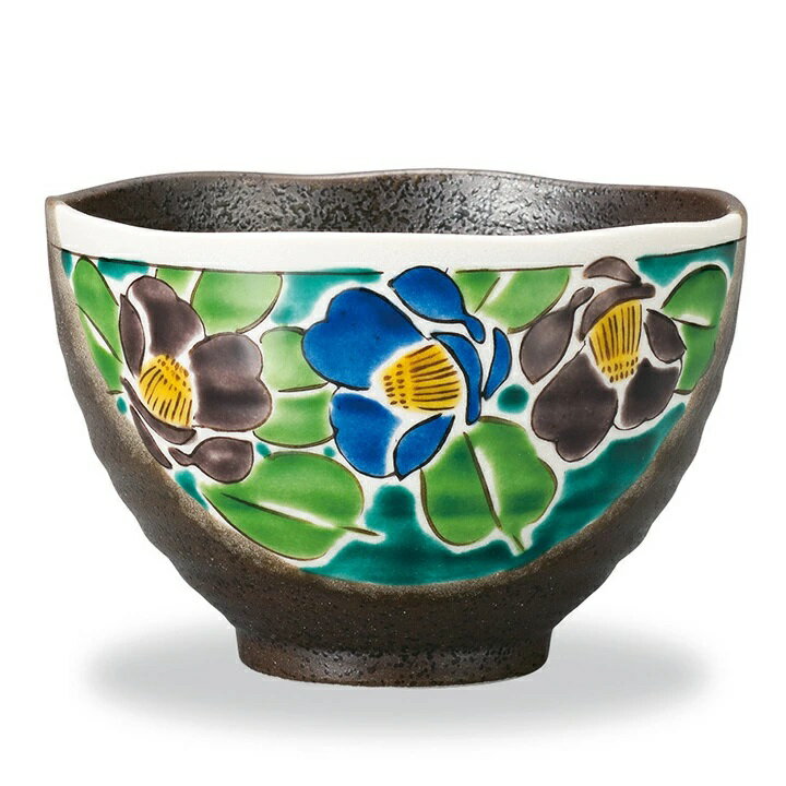 サイズ：口径12×高さ8.3cm 素材：陶器 生産地：日本 古九谷開窯から360年を迎えた経済産業大臣認定伝統工芸・九谷焼 パリ万博に出品されジャパン・クタニとして世界に名を轟かせ、大英、ルーヴルなど世界各地の有名美術館に収蔵された色絵の妙...