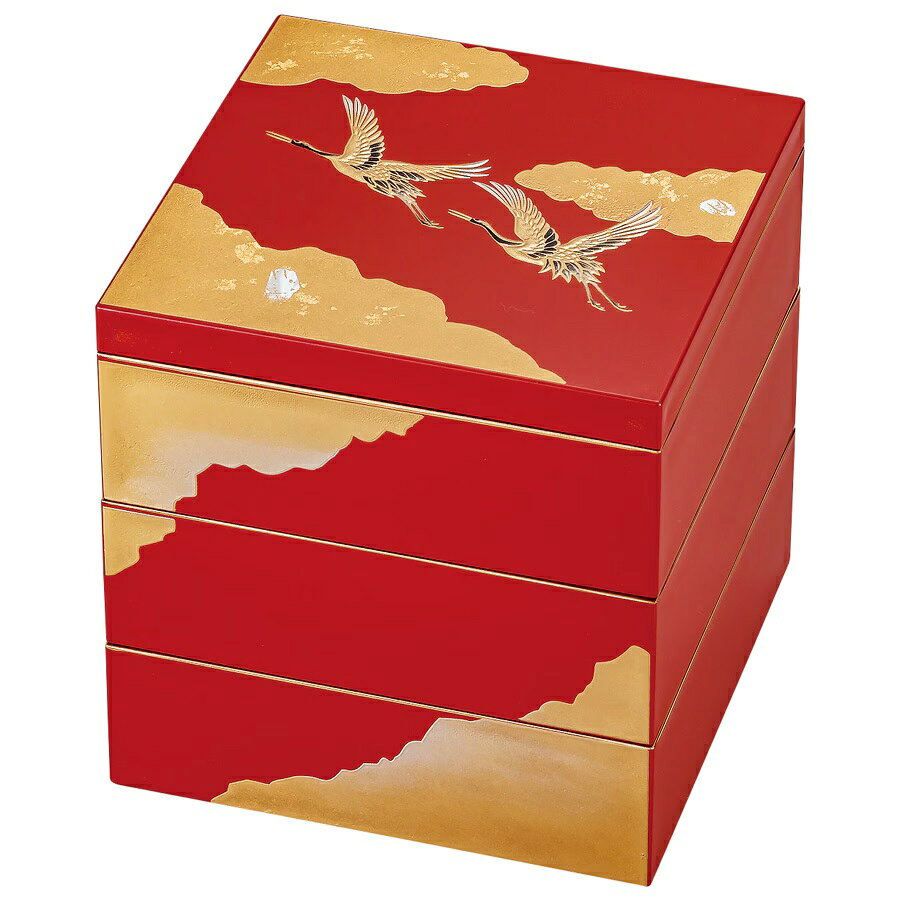 サイズ:150×150×100mm 材質:フェノール樹脂 塗装:ウレタン塗装 原産国:日本 日本のシンボル"鶴"をテーマに、最高の蒔絵技術、繊細なデザイン力で仕上げました。（Produce By みやび工房） 鶴は昔から長寿や繁栄のシンボル...