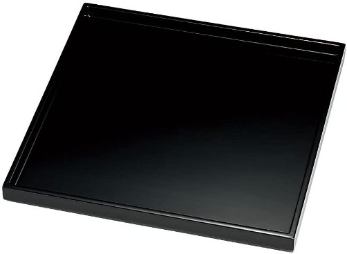 ■サイズ：30.3×30.3×2.4cm ■素材：樹脂　硬質ウレタンと漆の合成塗料　耐熱110℃ ■日本製 ■通常2～5営業日で発送致しますが材料その他要因にて1週間から1ヶ月以上お時間が掛かる場合やご用意出来ない場合が御座います。予めご了...