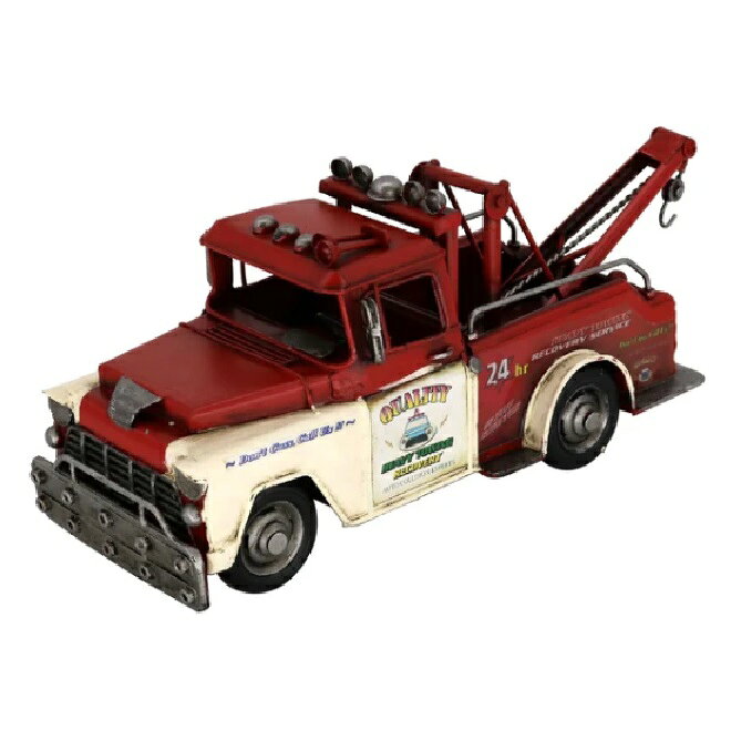 サイズ・ W310×H140×D110mm ■生産地：中国 ■素材：鉄 アンティーク風に仕上げたブリキのおもちゃ 味わい深いインテリア小物としてお部屋を演出します お子様から大人の方まで幅広く大人気 コレクションやオシャレなインテリア、ギフ...