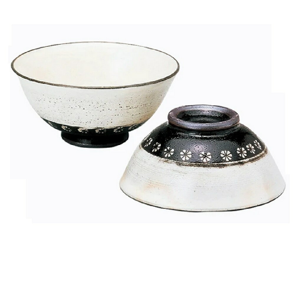 サイズ：（大）径12.5×7cm （小）径12.5×5.7cm ■素材：陶器 ■生産地：日本 作家・窯元：秀窯 美濃焼（みのやき）は、岐阜県（主に土岐市・多治見市・瑞浪市・可児市）の東濃地方で生産される日本の伝統工芸品です。 国内で流通する...