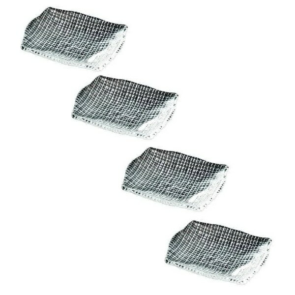 商品詳細： 長径260mm×短径170mm×高さ33mm 素材:ソーダガラス 原産国：トルコ 製法：ハンドメイド 和食やバンケット向きの長角皿です。業務用には不可欠の汚れが目立たない全面模様が使い勝手の良さを促してくれるプレートです。 上品...