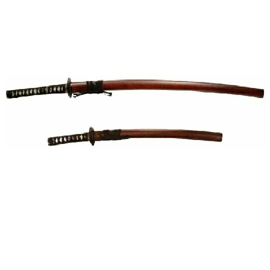 【大刀】 全長:105cm/刃渡:70cm/柄長:25cm/総重量:1180g/鞘払い:950g【小刀】全長　約70cm 刃渡り　約45cm 柄長　約17cm 重量　約650g（鞘を払って約550g） 色合い・表示寸法に関しましては多少の誤...