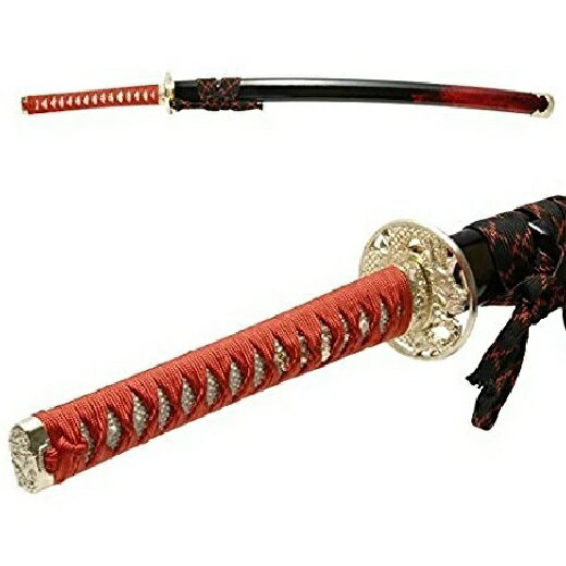 全長:94cm/刃渡:60.5cm/柄長:25cm/総重量:約960g/鞘払い:約720g 色合い・表示寸法に関しましては多少の誤差がございます。 模造刀になります。コレクション・インテリアに！ ■通常2〜5営業日で発送致しますが材料その他...