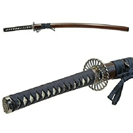 ■全長:105cm/刃渡:73cm 柄長:25cm/総重量:約860g/鞘払い:約620g ■色合い・表示寸法に関しましては多少の誤差がございます。 模造刀になります。コレクション・インテリアに！ ■通常5〜14営業日で発送致しますが材料そ...
