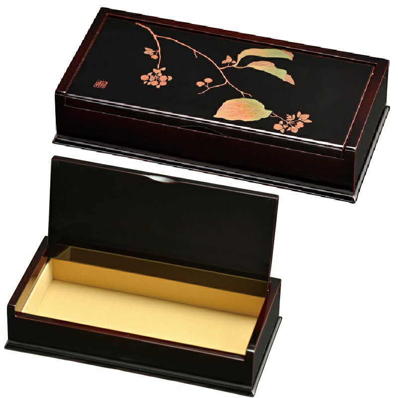 サイズ:21.5×10.7×4.6cm 素材: 木材繊維(MDF) 塗種: カシュー塗装 原産国:日本 会津漆器の特徴 会津漆器は会津地方に伝わる伝統技術です。 会津藩政時代には技術革新に熱心に取り組み、中国やオランダなどへも輸出されるほど...