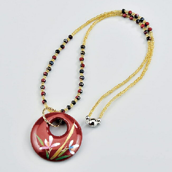 サイズ: φ4.5cm 素材: フェノール樹脂 塗種: ウレタン塗装+漆塗・手塗 原産国:日本 会津漆器の特徴 会津漆器は会津地方に伝わる伝統技術です。 会津藩政時代には技術革新に熱心に取り組み、中国やオランダなどへも輸出されるほど素晴らし...