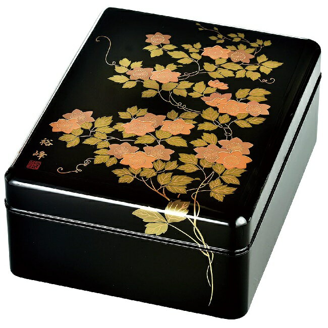 サイズ:33.5cm×26cm×13.5cm 素材: 木材繊維(MDF) 塗種: カシュー塗装・手描 原産国:日本 会津漆器の特徴 会津漆器は会津地方に伝わる伝統技術です。 会津藩政時代には技術革新に熱心に取り組み、中国やオランダなどへも輸...