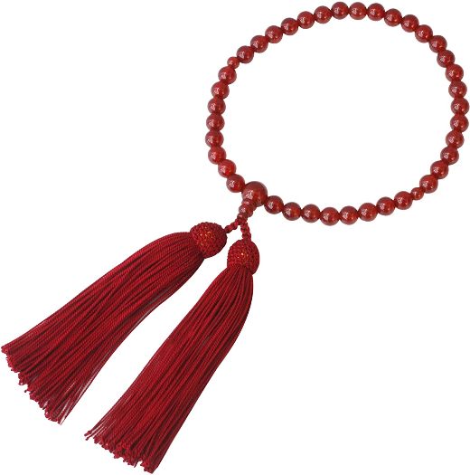 ■サイズ:主珠/約7mm、二天珠/約5mm、親珠/約10mm ■重量:約50g ■材質:主珠・親ボサ二天/瑪瑙、房/正絹頭付房 ■宗派関係なくお使い頂けます。 ■通常2〜5営業日で発送致しますが材料その他要因にて1週間から1ヶ月以上お時間が...