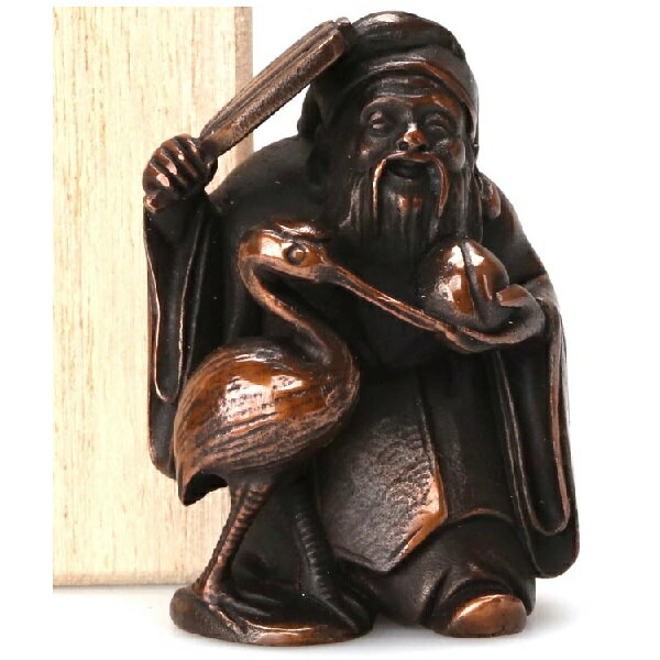 サイズ：高さ5cm×幅3.5cm 材質：銅製 生産国：日本（Made in Japan） 伝統工芸、高岡銅器の名匠旭峰作。 銅製品特有の光沢があり高級感があります。 高岡銅器は、富山県高岡市で約400年の歴史を持つ日本最大の銅器生産地（シェ...