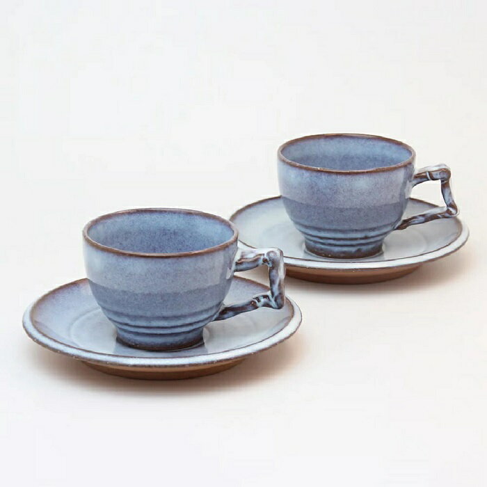 サイズ： 碗：約φ8.5×H6.5cm（210ml）×2 皿：約φ15.5×H2.5cm×2 素材：陶器 生産地：日本（萩焼） 作家：椿秀窯 ■取り扱い 電子レンジは、温め程度なら使用可能です。 食洗機をご使用の際は、食器同士があたらないよ...