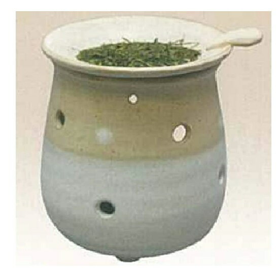 サイズ(約)：径9×高さ10cm 生産地：日本(常滑焼) 材質：陶器 作家： 焜清 ロウソク1ケ付 手造り品の為、サイズ・形・色合いが若干異なる場合があります。 茶香炉は茶葉を加熱して発生する香りを楽しみます。 アロマテラピー効果で気分をリ...