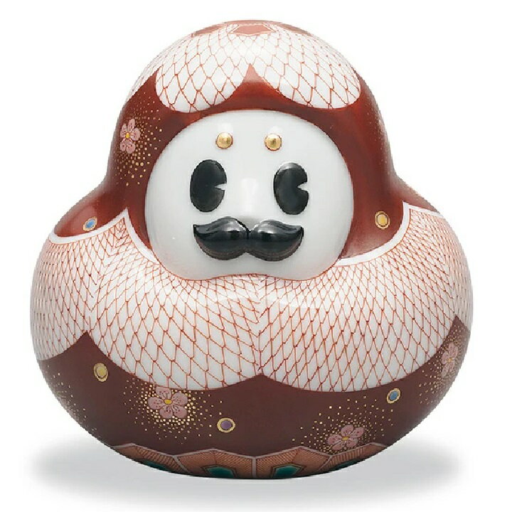 サイズ：前幅8.5×奥行7.5×高さ8.5cm 素材：磁器 生産地：日本 ひゃくまんさんは、石川県の観光PRマスコットキャラクター。 キャラクターの風貌は、ちょびヒゲを生やした短い手足のあるダルマ人形風。 ひゃくまんさんが九谷焼置物になりま...