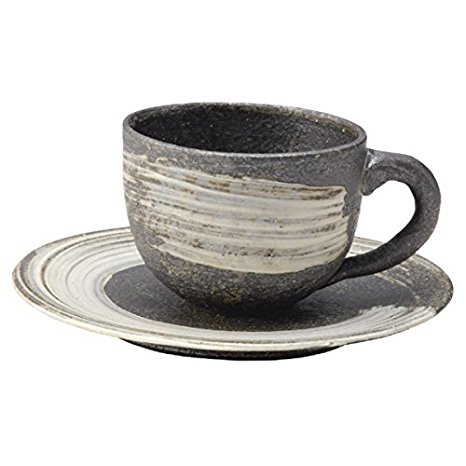 ■カップ：φ8×7cm 皿：φ15×1.5cm・容量230cc ■2個セット ■おいしい珈琲が飲みたいときはやっぱりコーヒーカップもオシャレじゃないと。 自宅のテーブルでくつろぎティータイムはいかがですか。 ■窯入れの温度や、釉薬の種類など...