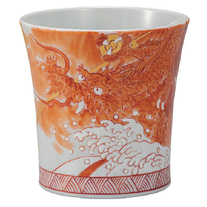 サイズ：径9.5 高9.4 (cm) 素材：磁器 生産地：日本 焼酎用に作られた九谷焼のカップです。 他にも普段使いのフリーカップやおつまみや小鉢、デザートカップなど幅広い用途で活躍します。 焼酎好きな方へのプレゼントにも最適です。 九谷五...