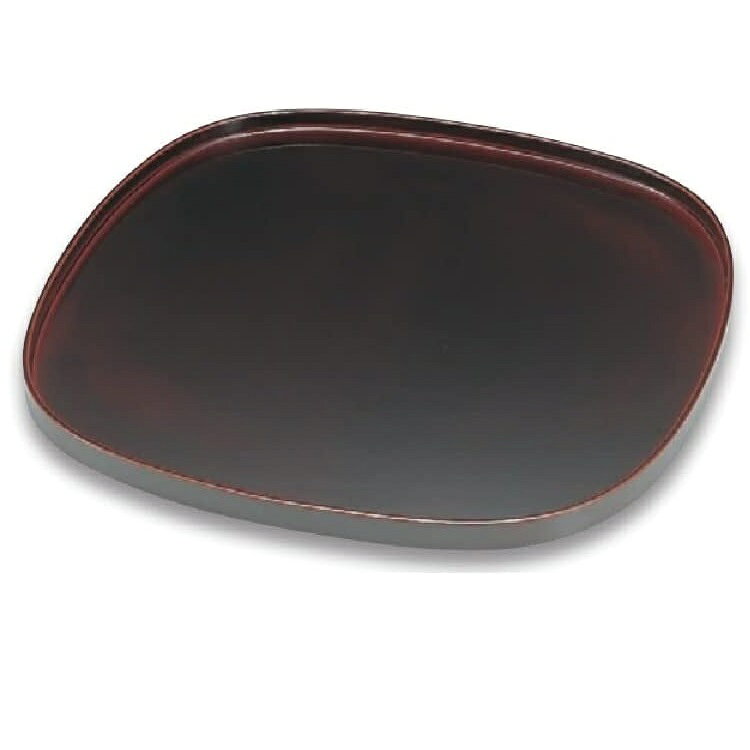 サイズ:36.4×36.4×高さ2.0cm 材質:木製 漆塗 原産国:日本 越前漆器とは 越前漆器の歴史 越前漆器の起こりは約1500年前の昔にさかのぼり、当時の皇太子（後の継体天皇）が壊れた冠の修理を塗師に命じたことがきっかけといわれてい...