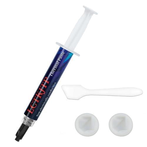 U グリス 熱伝導グリス 高性能 Thermal Paste 絶縁 ヘラ 指サック付き シルバーグリス ナノダイヤモンドグリス 低粘度 耐久性 カーボンベース ハイパフォーマンス 硅脂 サーマル放熱