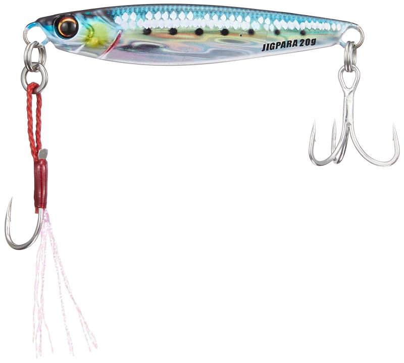 メジャークラフト メタルジグ ジグパラショート ライブダメージ鱗シリーズ 20g/30g/40g/60g(2022年モデル)