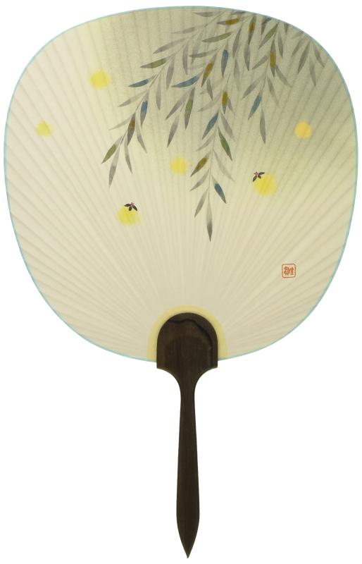 塩見団扇 うちわ つゆ草