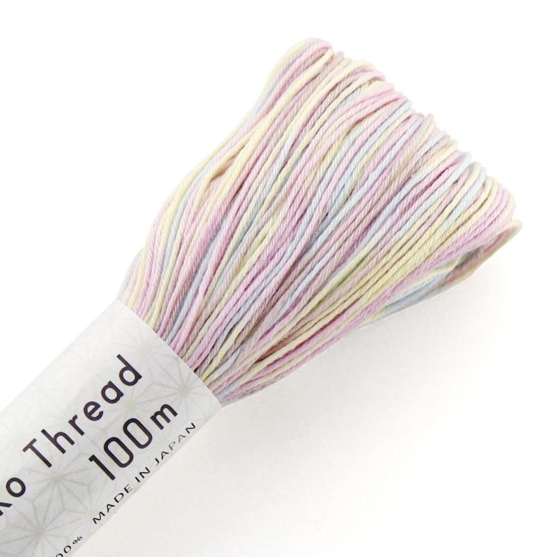 オリムパス製絲 刺し子糸 SashikoThread100m カラフル