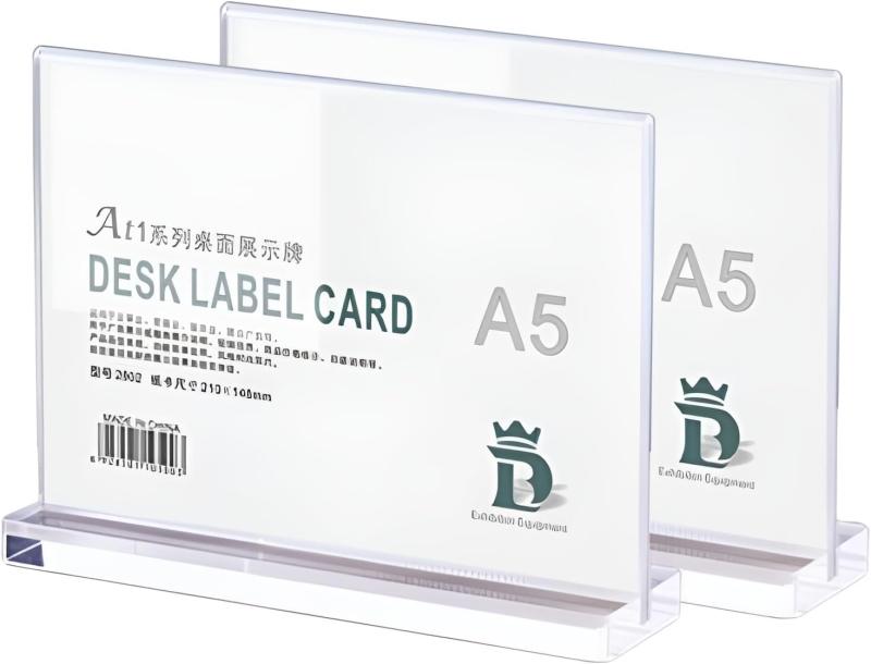 サインホルダー メニュースタンド フォトフレーム 透明アクリル ポップスタンド T型 1個入仕様高品質のアクリルパネル、軽くて強靭です 。無色透明で光透過度がガラスより優れてます。耐候性、耐水性、耐衝撃性にも優れています。 サイズ A4 幅...