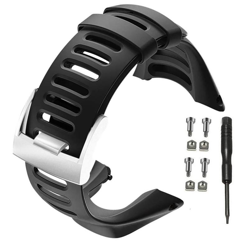 SUTO スント 交換用バンド ストラップ ベルト アンビット用 Suunto Ambit3 Peak / Ambit3 Run / Ambit3 Sport/Ambit 2R / Ambit 2S / Ambit 2/ Ambit 1 対...