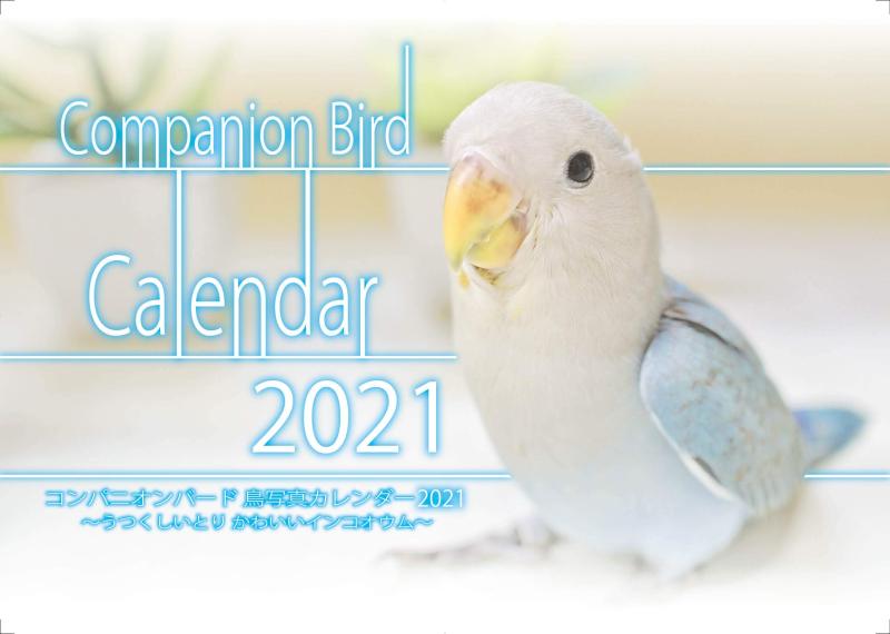 コンパニオンバード・鳥写真・カレンダー2021 (B6サイズ。ワンタッチで卓上にも壁掛けにもなる3Wayカレンダー)