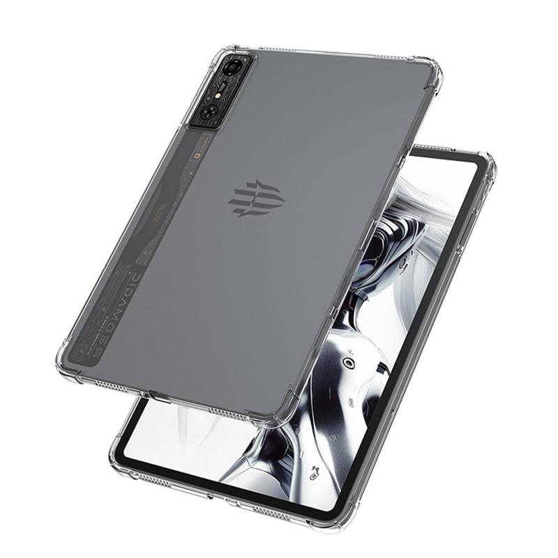 For REDMC Novaゲーミングタブレット ケース 全透明 クリア 保護カバー 耐衝撃 TPU素材 バンパー スクリーン &amp; カメラ保護 落下防止 薄型 軽量 全面保護カバー 携帯カバー 黄変防止 指互換性のあるモデルこのケー...