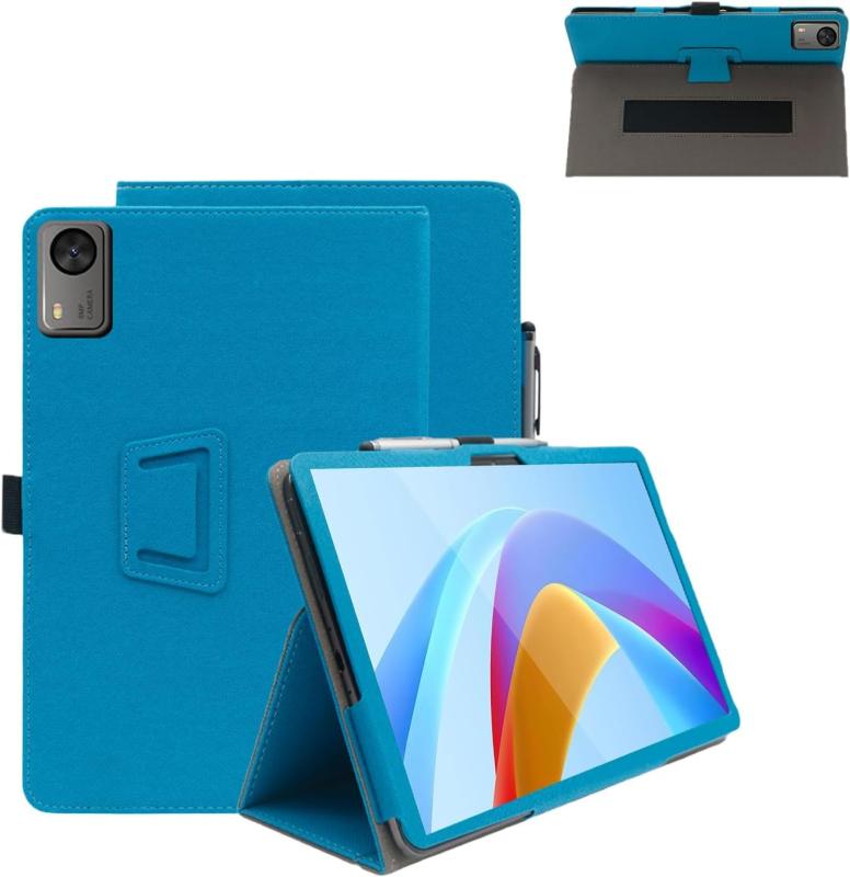 For T7315ケース Vaele 10.1インチ タブレット ケース 360°全面保護 二つ折りスタンド多視角調整 ペンホルダー付き 上質PUレザー キズ防止 軽量 全面保護 T7315 タブレットカバー（適用機種 T7315 モデルに...