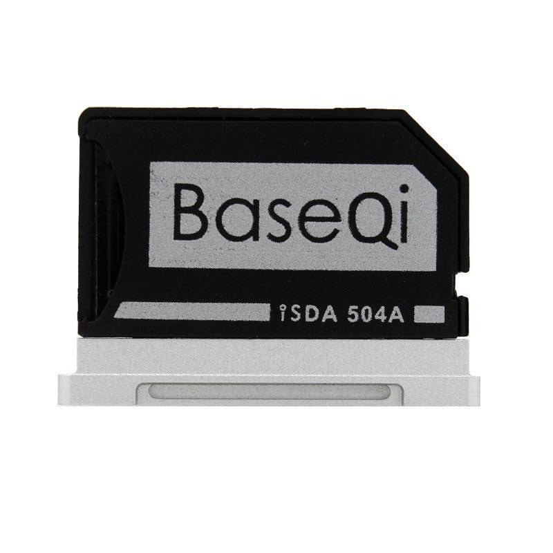 BaseQi iSDA 高精度 アルミニウム製 MicroSD カード アダプター (Macbook Pro 15" Retina (late 2013~mid 2015)