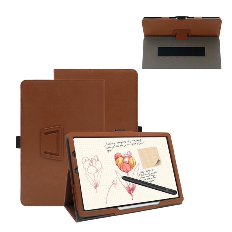 For XPPen Magic Note PadケースVaele 10.95インチ タブレット ケース 360°全面保護 二つ折りスタンド多視角調整 ペンホルダー付き 上質PUレザー キズ防止 軽量 全面保護 XPPen Magic Not...