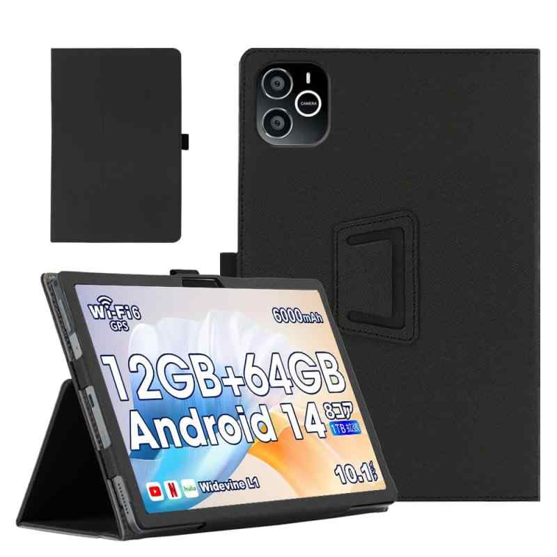 For Wpawa 10-A 専用ケース 10.1インチ カバー 360°全面保護 スタンド機能 多視角調整 ペンホルダー付き 衝撃吸収 キズ防止 磁気吸引 タブレットケース 薄型 軽量 持ち運びに便利なハ対応機種Wpawa 10-A タブ...