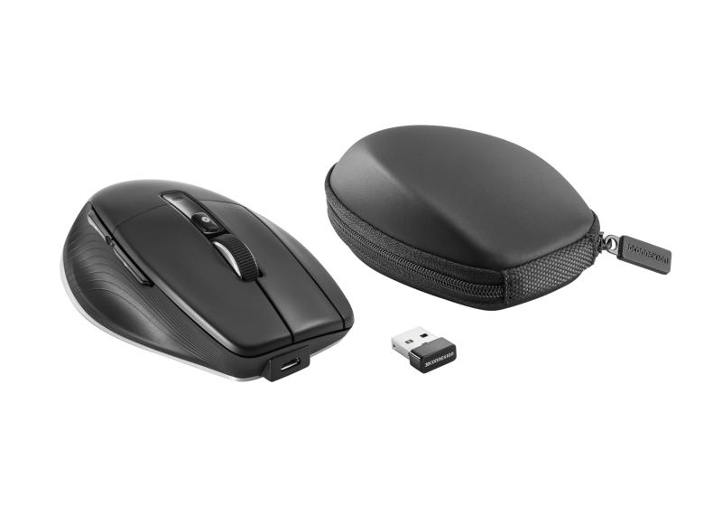 3Dconnexion 3DX-700117 CadMouse Pro Wireless Left USB-C CMPWL 左利き用マウスプロフェッショナルCADユーザー向け左手用マウス最長3ヶ月間のバッテリー持続時間5,000万回以上のク...