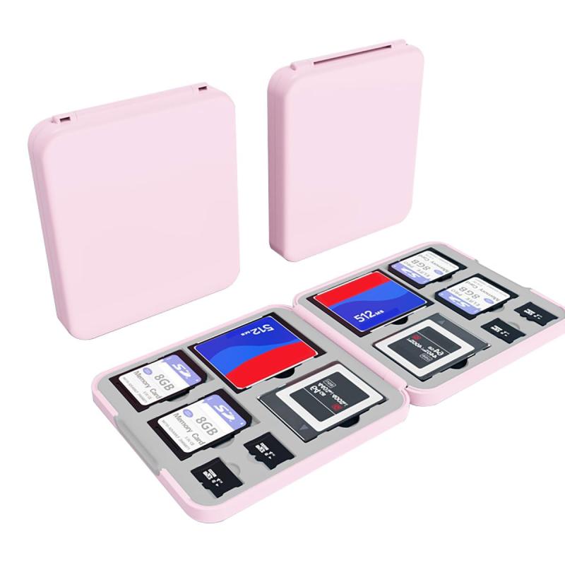 SDカード ケース 12枚収納 （CFカード*2+CFexpress Type Bカード*2+SD*4枚＋micro SD*4枚）SDメモリーカードケース 、 SDカード収納ケース メモリーカードケース 、防水 防塵 耐衝撃 SD S SD...