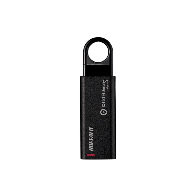 セキュリティー USBメモリー USB3.2 Gen1 DiXiM Secity Endpoint搭載 ウイルスチェック パスワードロック ノック式 RUF3-KEVシリーズ