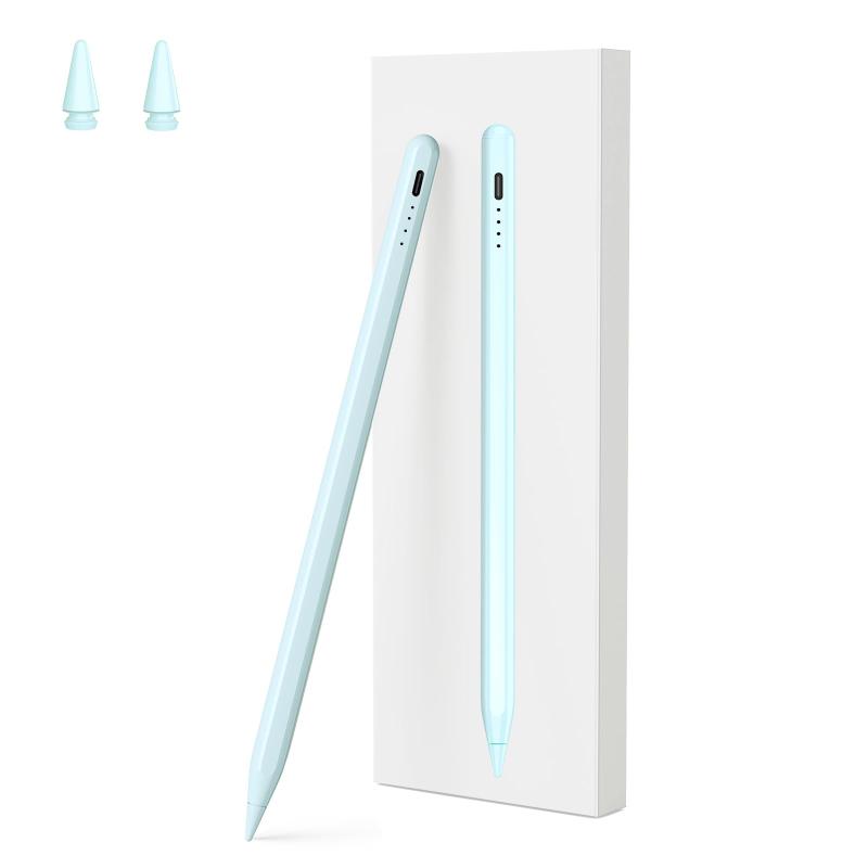 タッチペン 2018-2024用 iPadペンシル 急速充電 スタイラスペン 高感度 極細 傾き感知/磁気吸着/誤作動防止機能対応 iPad Pro 11/12.9インチ、iPad Pro 11/13インチ(M4)、iPad 6/7/8/9...