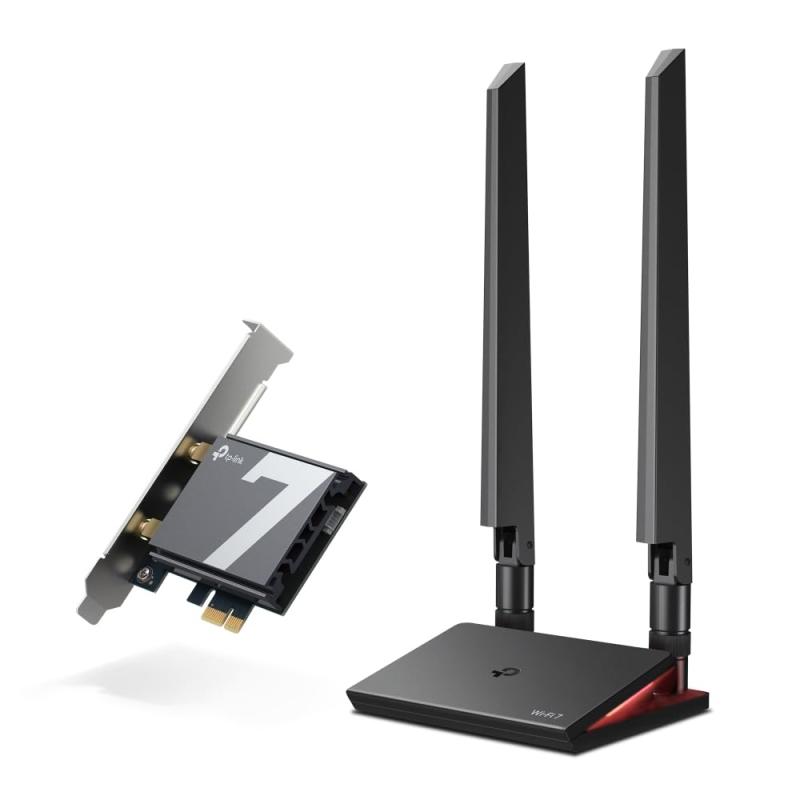 TP-link WiFi 7 Bluetooth 5.4 対応 PCIeアダプター her TBE550E/A