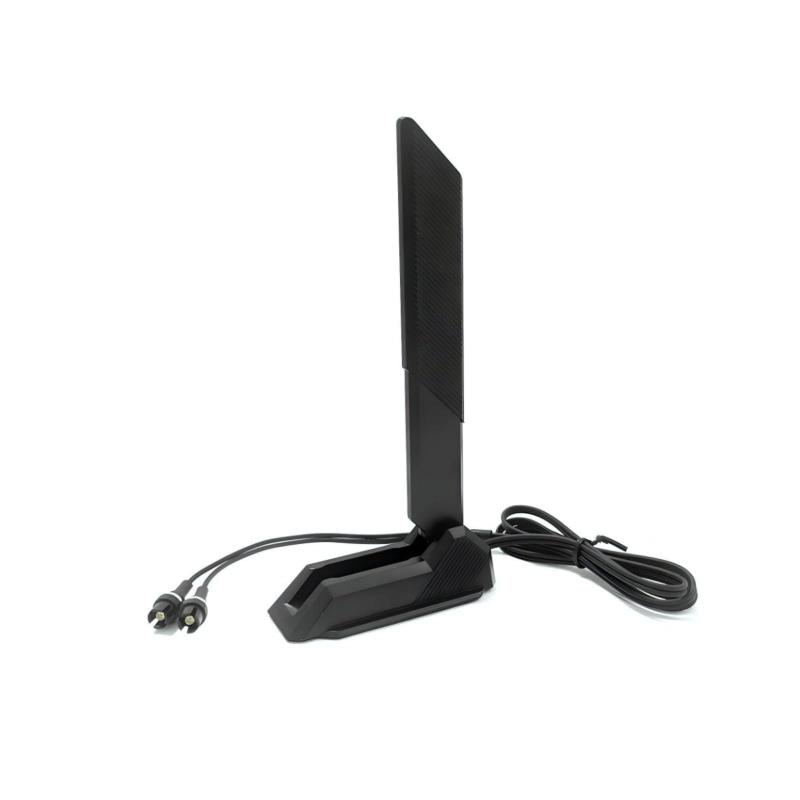 WiFi アンテナ WiFi 6 6E WiFi 7 アンテナ802.11BE 2.4Gz/5Gz/6GzトライバンドBluetooth5.4 WiFiルーター Tri-band US 用 Gigabyte 用 320Mz 磁気ベース延長ケ...