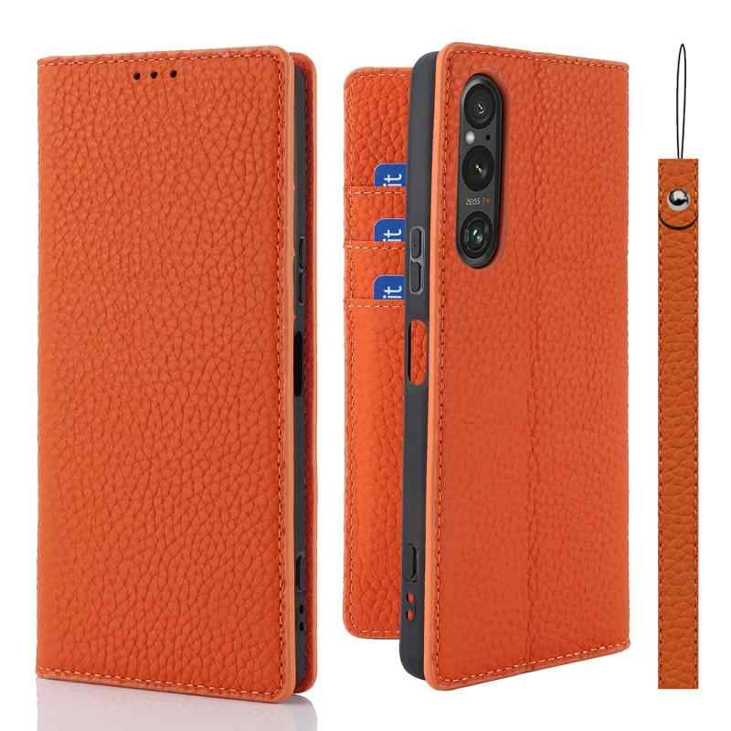 Litchi pattern case for Xperia 1 V