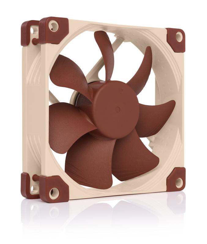 Noctua NF-A9 PWM, プレミアム 静音 ファン, 4-Pin接続 (92mm, ブラウン)プレミアム静音ファン, サイズ 92x92x25 mm, 電圧 12V, コネクター 4-pin PWM, 回転速度 最大2000 RP...