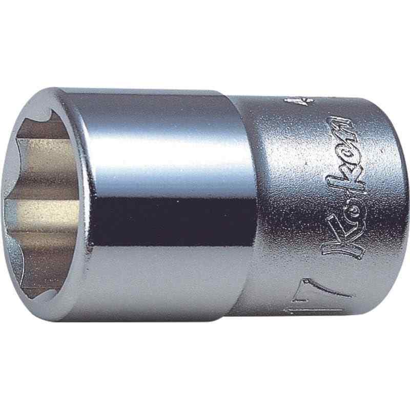 コーケン 1/2(12.7mm)SQ. サーフェイスソケット 17mm 4410M-17規格:4410M-17D1(mm):24D2(mm):23ℓ(mm):12.5L(mm):37重量(g):69