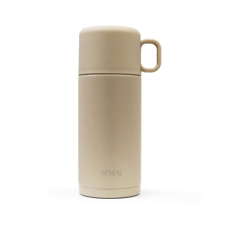 ジェニアル() 水筒・マグボトル アンティム ボトル 200ml 5800001サイズ：W75 x 150 x φ57mm （容量200g ）重量 : 162g素材：ステンレススチール（カップ・中栓 /ポリプロピレン、パッキン /シリコーン...
