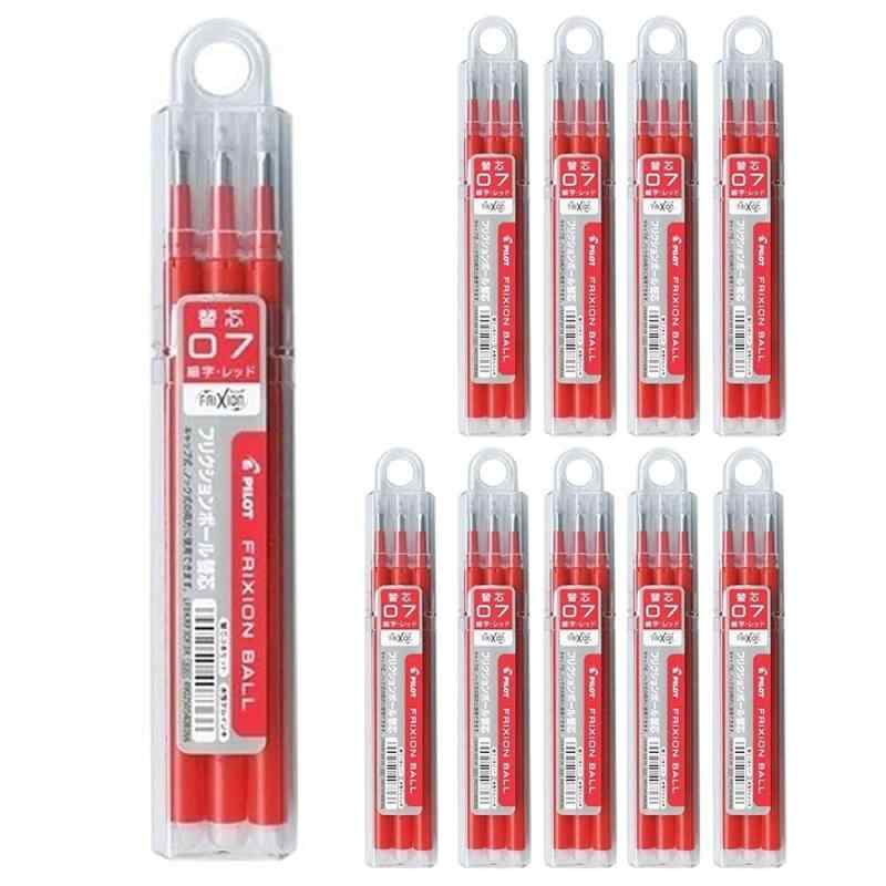 パイロット ボールペン替芯 フリクションボール LFBKRF30F3R 0.7mm 3本×10パックインキ色：レッド入り数：3本入りペン先：極細0.7mmボールサイズ(約)：[全長]11.1cm、[最大径]0.6cm