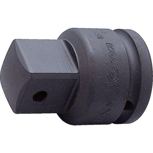 コーケン 1/2(12.7mm)SQ. インパクトアダプター 凸3/8(9.5mm)SQ. 14433A-B凹sq.:1/2″凸sq.:3/8″L(mm):37.5重量(g):68対応リング・ピン:Cリング=1401C/ピン・Oリング=14...
